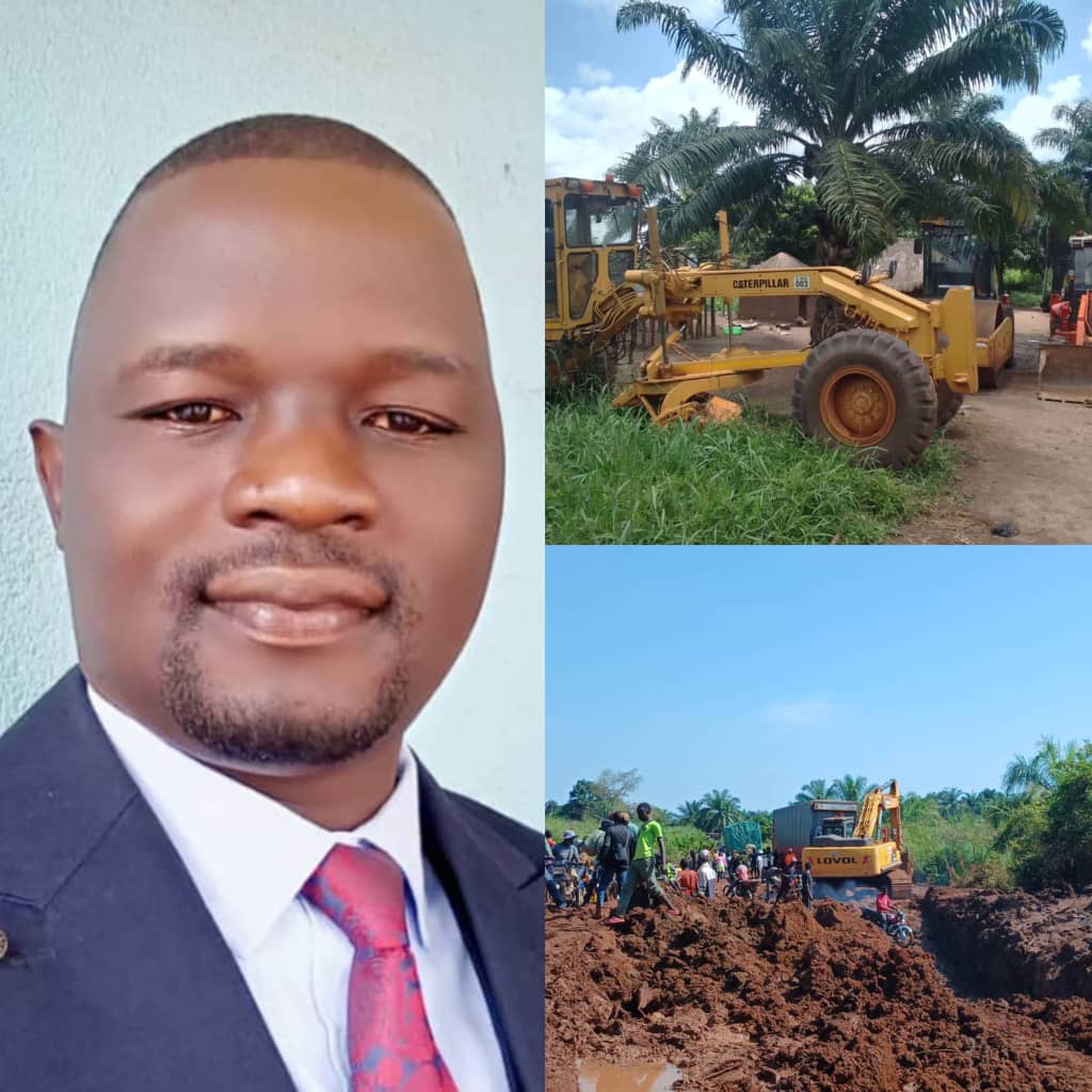 RN26 : Jean Faustin TASILE AKUMA salue le déploiement des engins entre ...