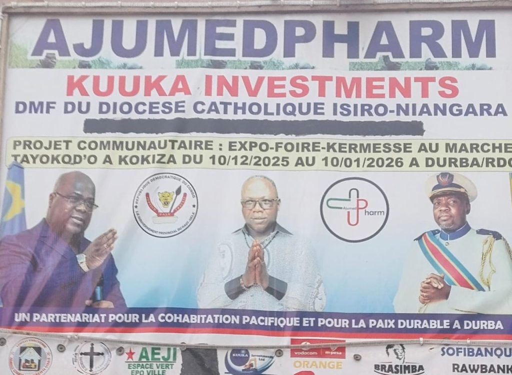 Durba/Marché Tayokodo : lancement officiel annoncé pour ce 10 décembre ...